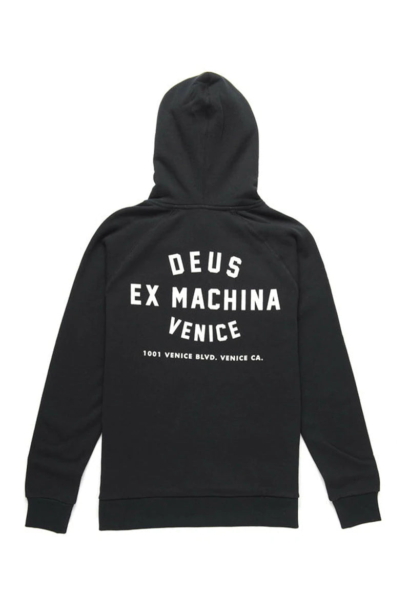 Deus Venice Address Hood - Black – Motoculture